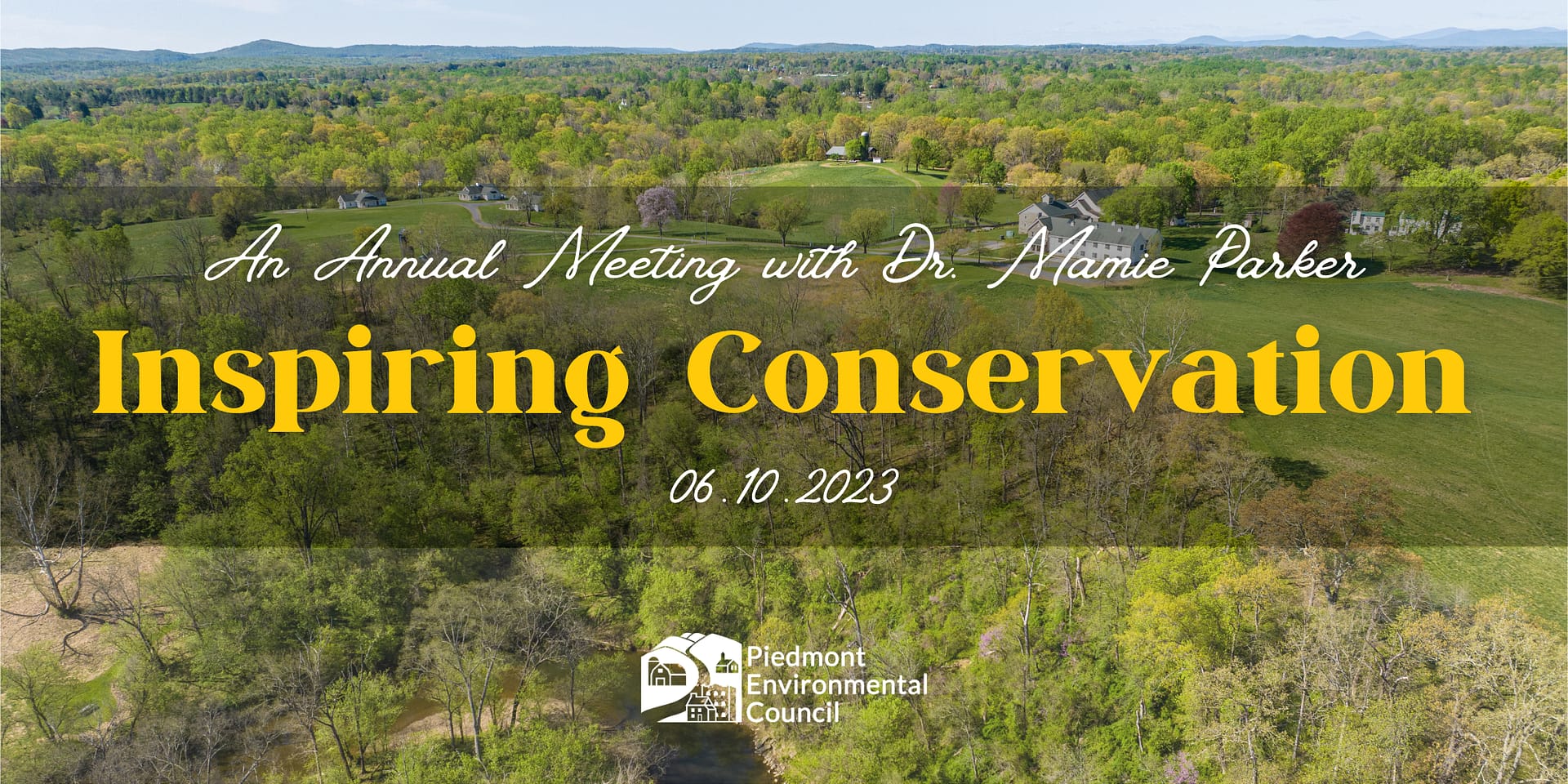 Inspiring Conservation: PEC Annual Meeting featuring Dr. Mamie Parker - The Piedmont ...